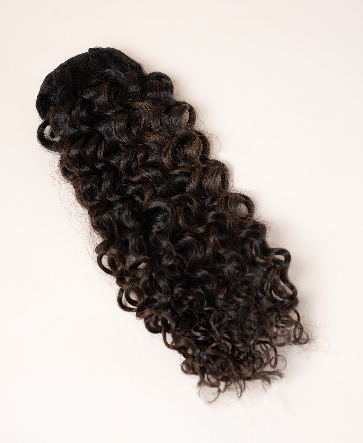 curly (3A curls) clip-in hair extensions mocha balayage. – Irresistible Me