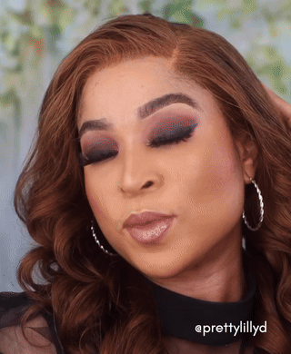 put on & go pre-cut lace wavy human wig - 24" bronzed highlights ...