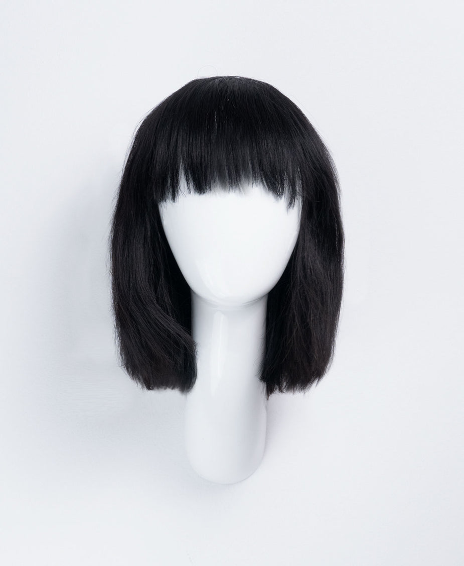 bob wig with fringe - 10" jet black. – Irresistible Me