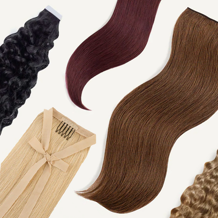 How to color your hair extensions at home in 5 steps.