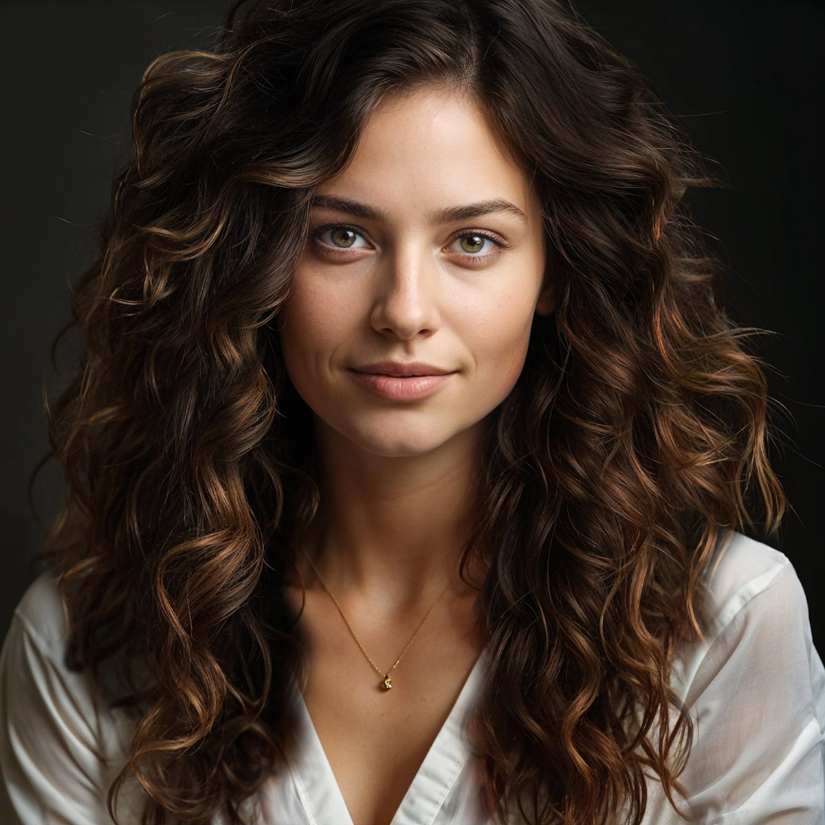 curly (3A curls) tape-in hair extensions mocha balayage. – Irresistible Me