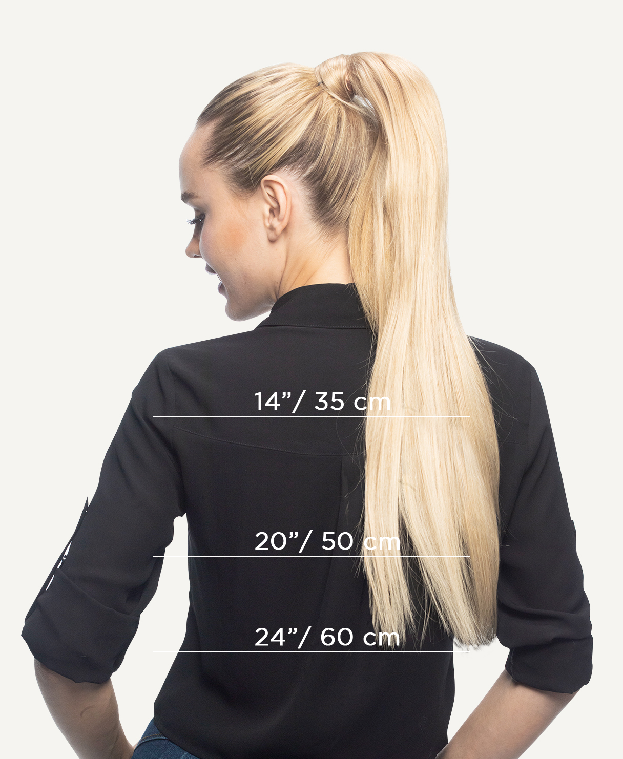 ponytail - light blonde. – Irresistible Me